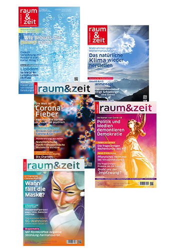 raum&zeit Paket 2020 Ausgabe 223 - 226 u. 228 - raum & zeit